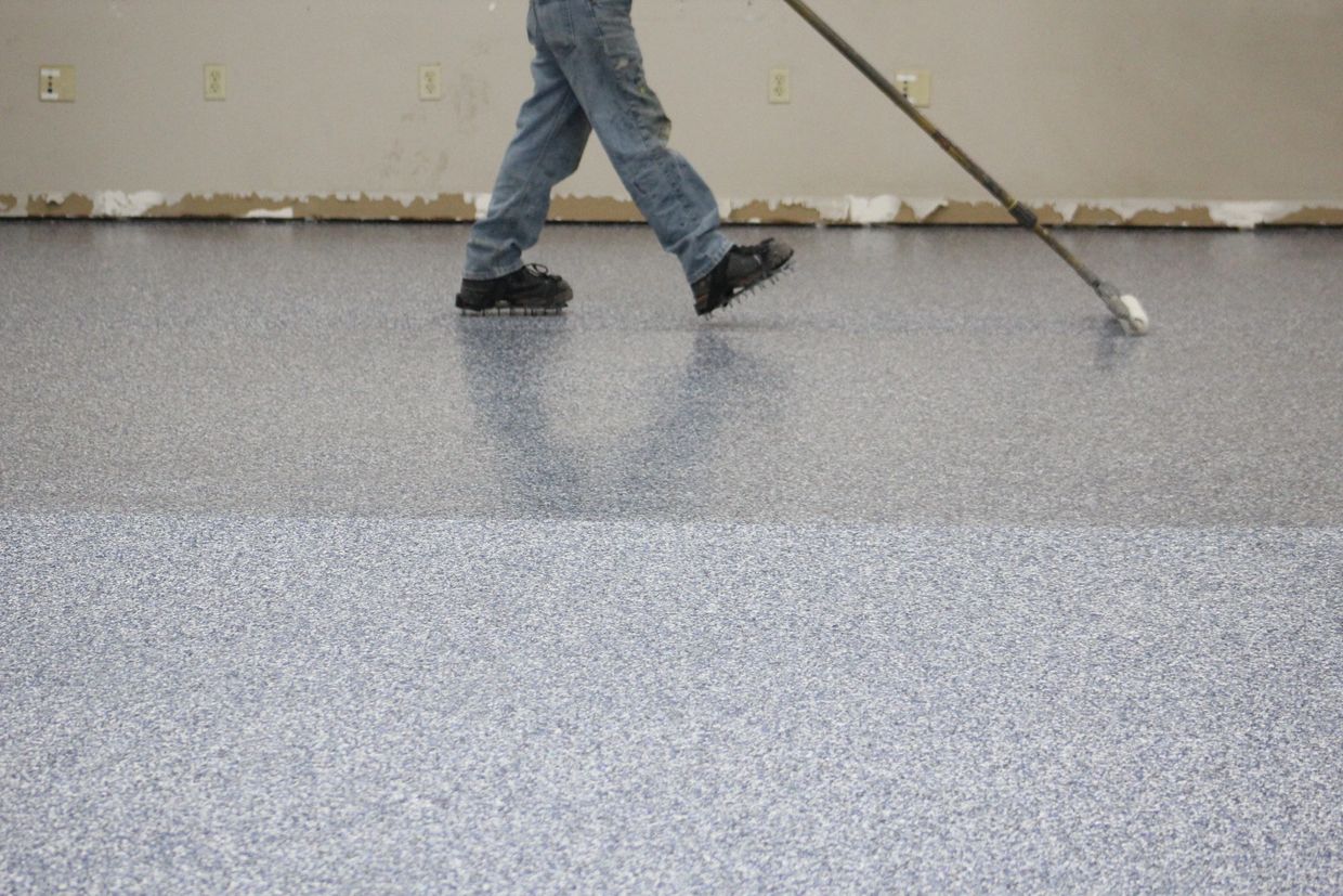Brown Epoxy Floors - Epoxy, Epoxy Resin, Flooring, Epoxy